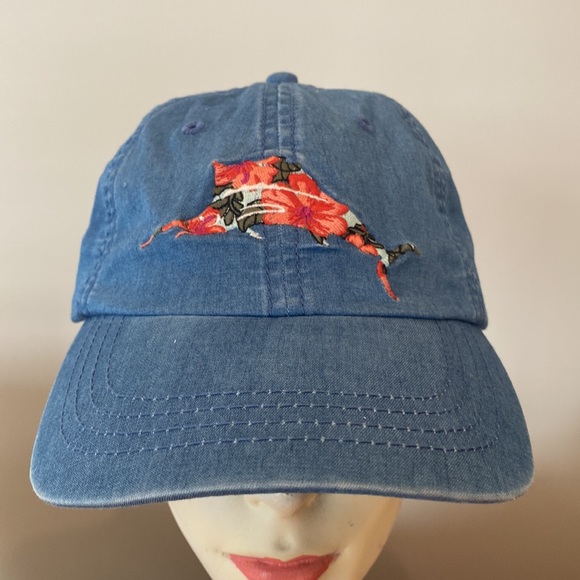 Tommy Bahama | Accessories | Womens Adjustable Denim Sailfish Baseball ...